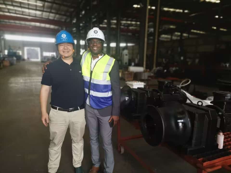 Factory Inspection Visit for Integrated Capstan - Glen Engineering Mooring & Berthing Systems